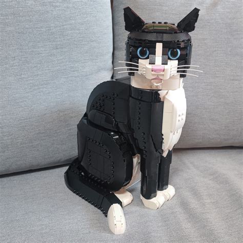 Whiskers For Lego 21349 Tuxedo Cat The Purr Fect Accessory By