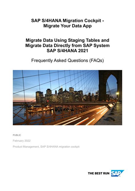 SOLUTION Sap S 4hana Migration Cockpit Studypool