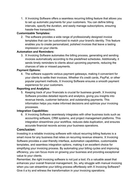 Ppt Simplify Your Billing Process With A Reliable Invoicing Software Offering Recurring