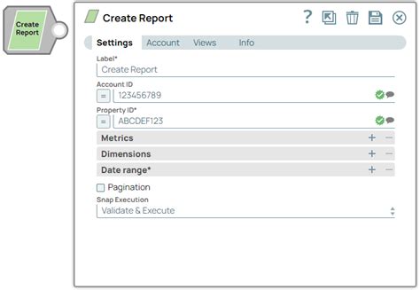 Create Report