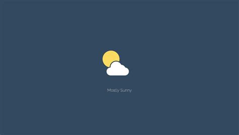 15 Css Weather Icons Freefrontend