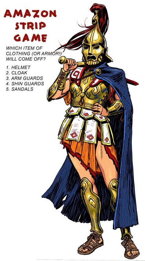 Rule 34 1girls Amazon Ancient Greece Armor Bracelet Cape Cloak Clothed Cuirass English Text