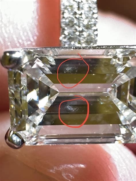 Just Received My Ring Back From Resizing Cleaning And Now It Has This