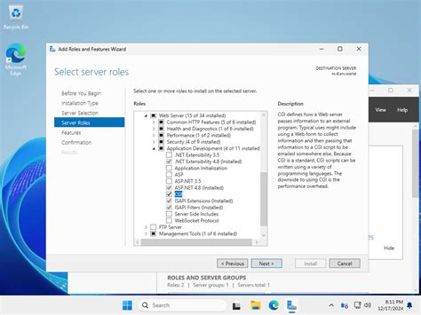 Windows Server Iis Use Python Scripts Server World