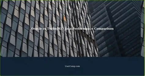Oracle Jre Runs Slower Java App Performance Differences With Oracle
