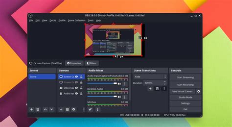 OBS Studio In Beta Now WebRTC Support Intel QSV For Linux FOSTips