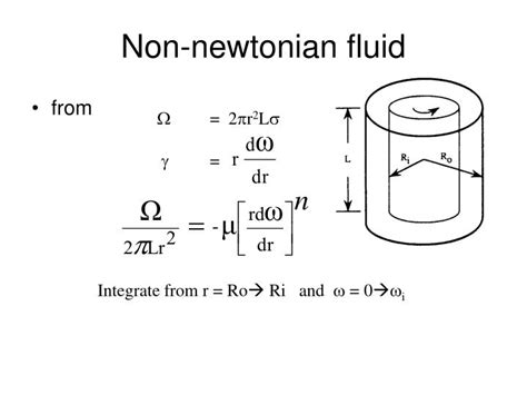 Ppt Newtonian Fluid Powerpoint Presentation Id1134841