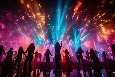Premium Photo Dancers On Stage At A Nightclub Enjoying