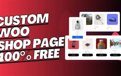 Woocommerce Custom Shop Page Design With Elementor Free 2023 Kerbco