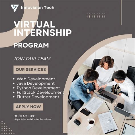 Innovixion Tech On Linkedin Innovixiontech Internships Opportunity