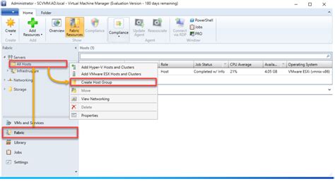 Discovering System Center Virtual Machine Manager Scvmm