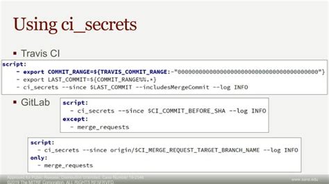 Finding Secrets In Source Code The Devops Way Ppt