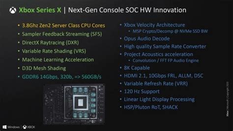 Xbox Series X Gpu Deep Dive 4k 120hz 8k Gddr6 Vrr 12 Tflops Beast