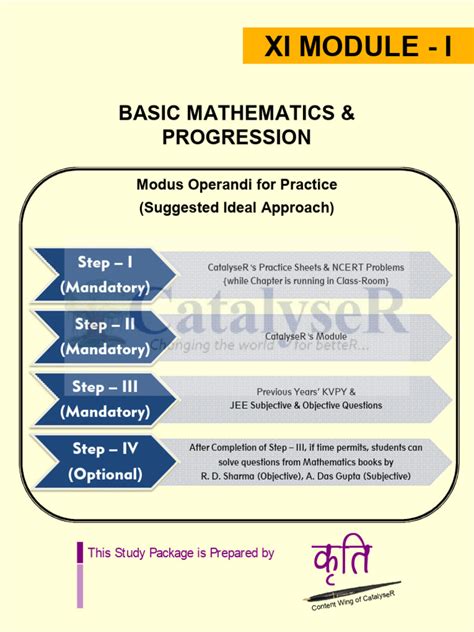 Mathematics Basic Mathematics Progression Complete Module Pdf