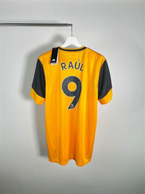 Jersey Wolverhampton Local 2020 2021 Cetiquetas Raúl Jiménez L