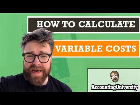 How To Calculate Variable Cost A Comprehensive Guide For Accountants Gospel
