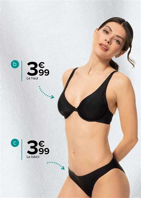 Promo Le Haut Le Bikini Chez Carrefour Market Icataloguefr