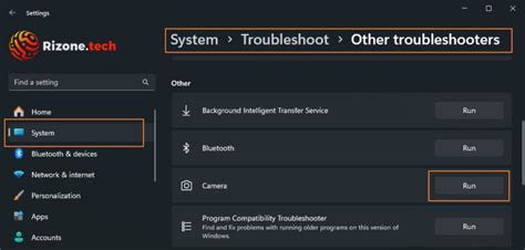 Fix Windows Camera Error XA F Rizonetech Com