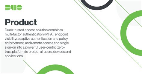 Easy Access Security For Anyone And Any Device Duo Security