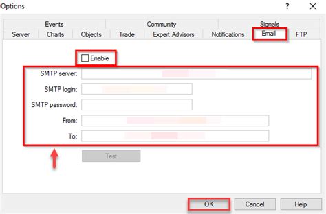 How To Enable Email Notifications On Mt4 Mt5 Whuk