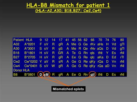 Ppt Structurally Based Hla Matching A Useful Tool To Fill The Gaps