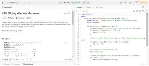 100daysofcode Leetcode Slidingwindow Deque Avadhut Mane