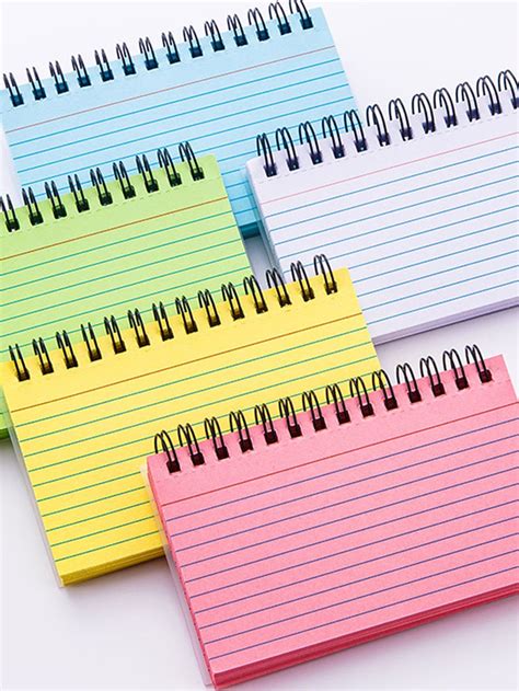 Multicolor Paper Spiral Notebooks Embellished Notebooks And Writing Pads