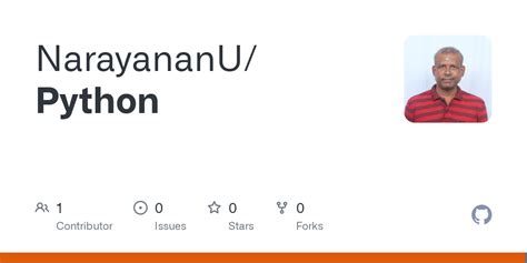 Github Narayananupython