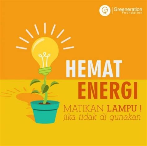 Gambar Poster Hemat Energi Listrik Gambar Kehidupan