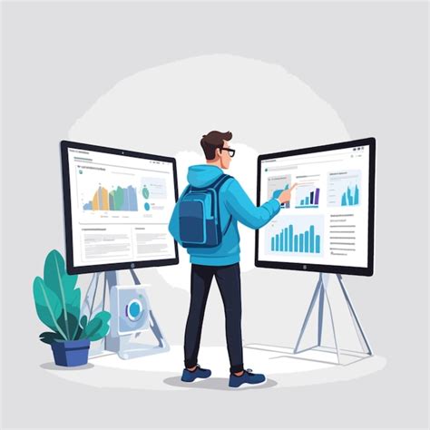 Premium Vector Web Development Vector