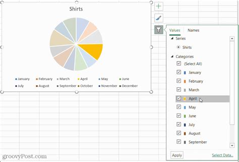how to make a pie chart in microsoft excel