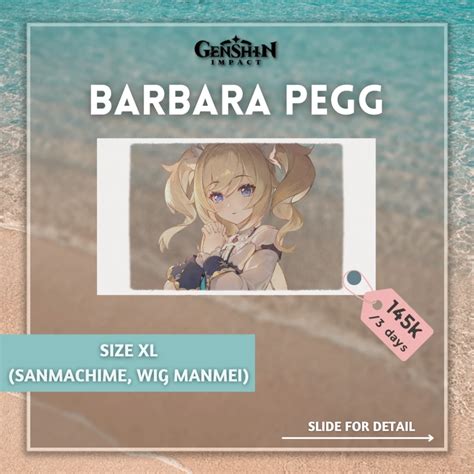 Rental Cosplay Barbara Pegg