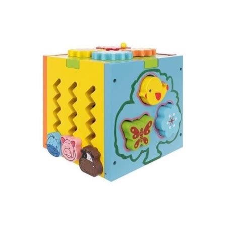 Cub Educativ Din Lemn Cu Sortator Emag Ro