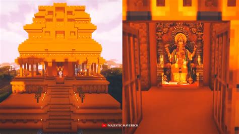 Built A Ganapati Temple Inspired By Indian Temple Architectures In