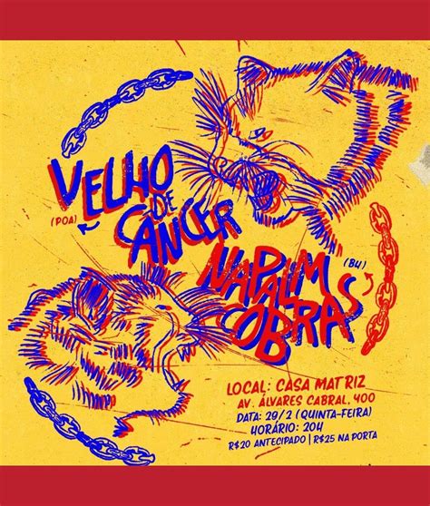 Velho De Câncer Poa Napalm Cobra Bh 29022024 Quinta Casa Matriz Bh