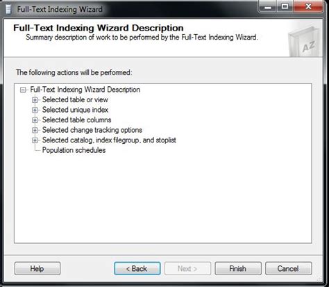 Full Text Indexing In Sql Server 2012