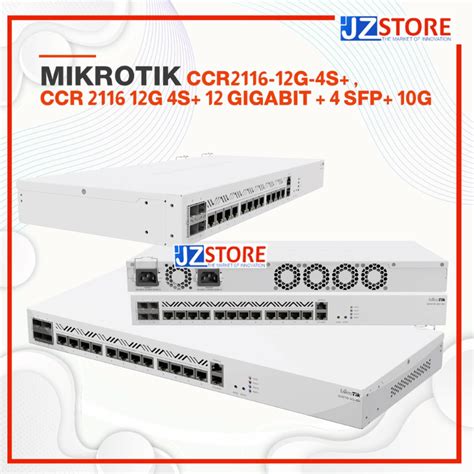 Mikrotik Ccr2116 12g 4s Cloud Core Router 2116 12g 4s Jz Store