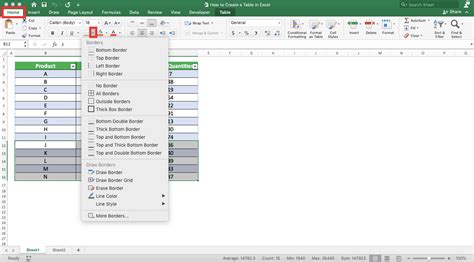 How To Make A Table In Excel Compute Expert