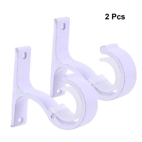 2pcs Curtain Rail Bracket Durable Curtain Bracket Grandado