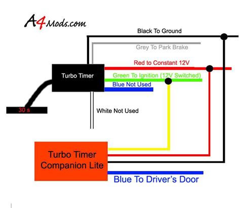Turbo Timer Wiring Schematic