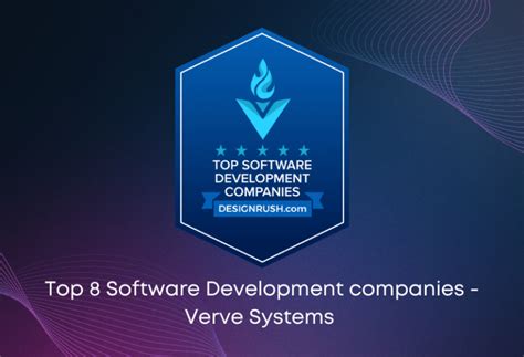 Top 8 Software Development Companies Verve Systems