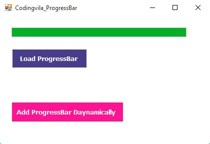 Progressbar Control In C And Vb Net Codingvila
