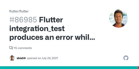 Flutter Integrationtest Produces An Error While Generating Screenshot
