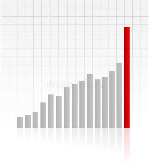Vector Graph Stock Vector Illustration Of Height Digitally