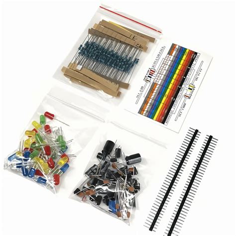 Kit De Componentes ElectrÓnicos Starware 211pcs Para Arduino Y Raspberry Pi ⋆ Starware