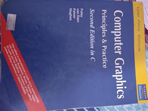 Computer Graphics Principles And Practice Books