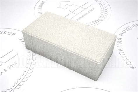 Тротуарная плитка Брусчатка 7П 6 по недорогой цене от завода производителя Мощеный Двор