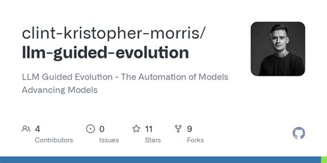 Github Clint Kristopher Morrisllm Guided Evolution Llm Guided
