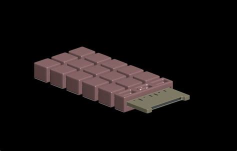 Terminator T800 Cpu Chip Cgtrader