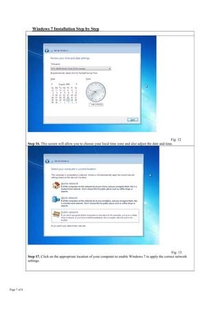 Windows Installation Step By Step PDF